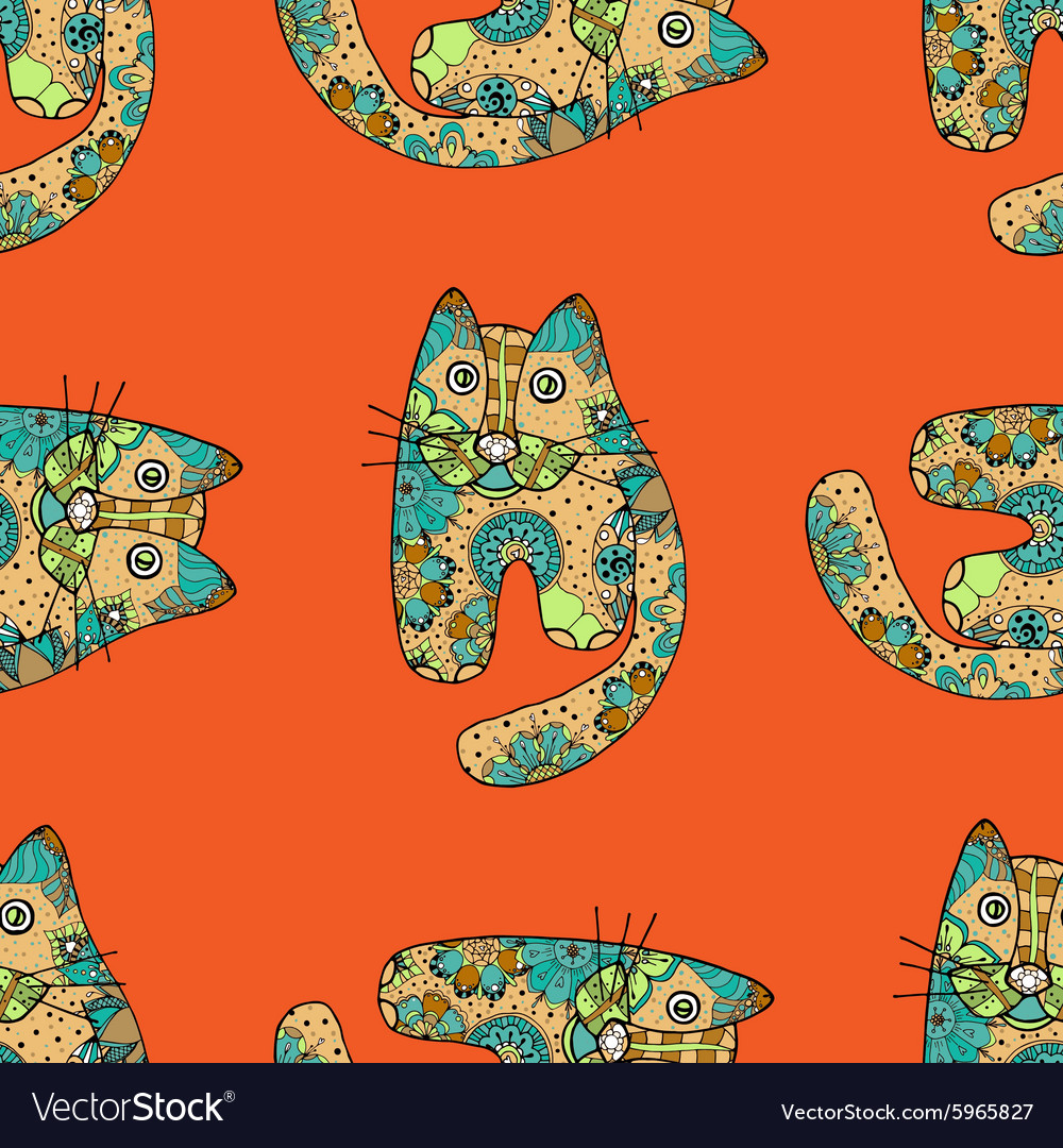 Funny cats Royalty Free Vector Image - VectorStock
