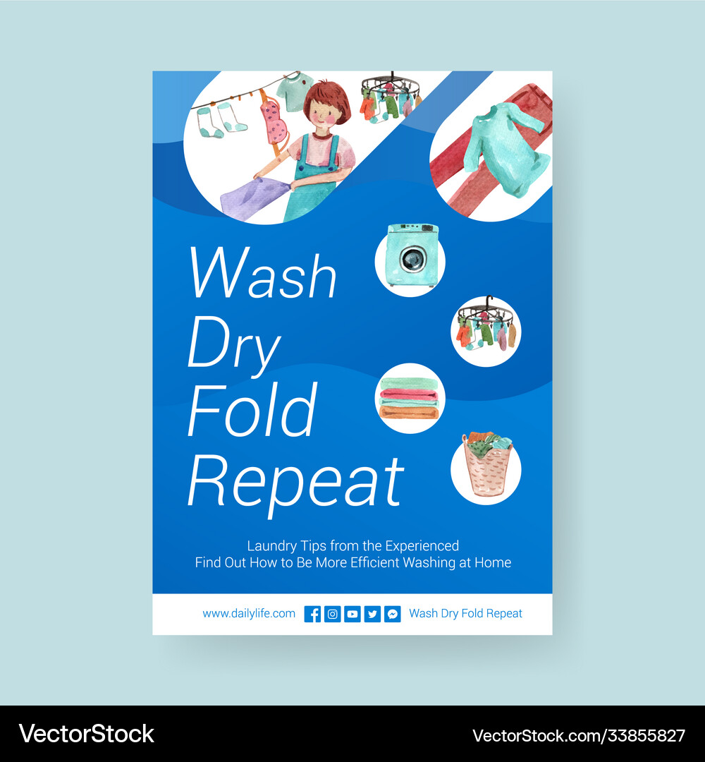 Information template with daily life design Vector Image