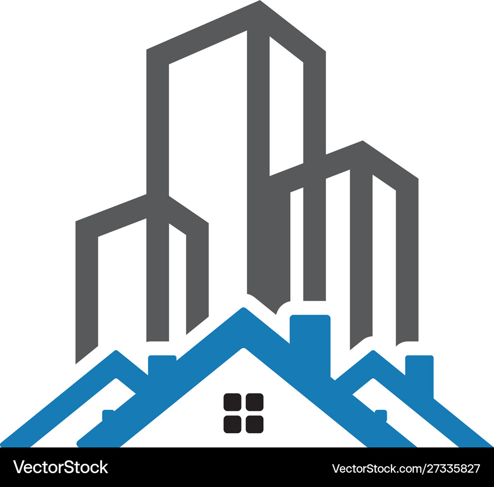 Real estate graphic design template isolated Vector Image