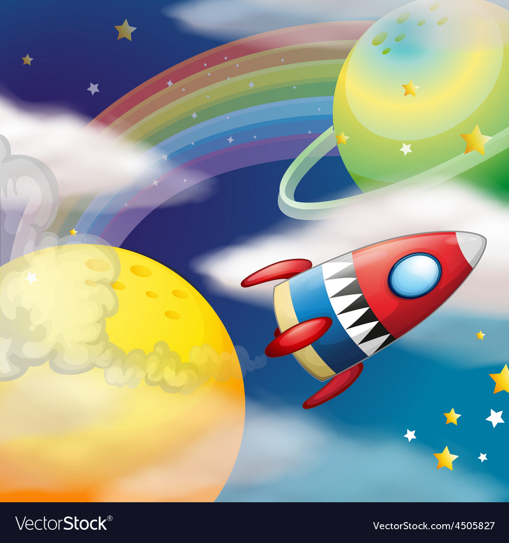 Rocket Royalty Free Vector Image - VectorStock
