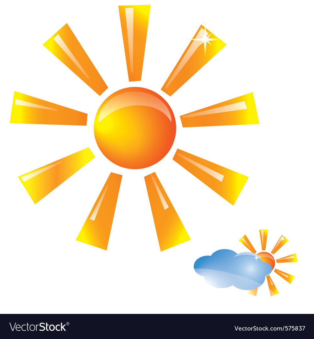 Sun Royalty Free Vector Image - VectorStock