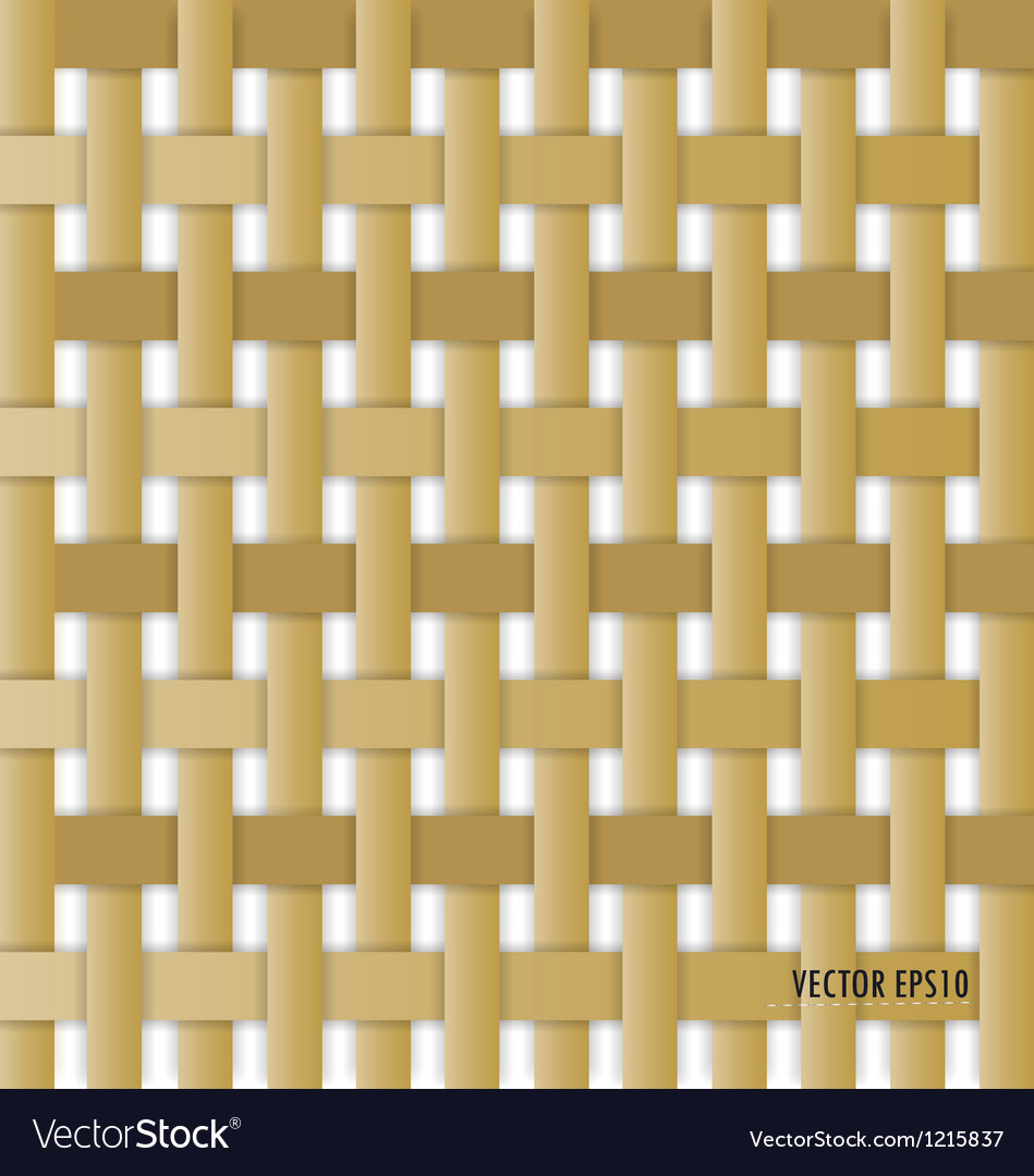 Wicker background seamless pattern Royalty Free Vector Image