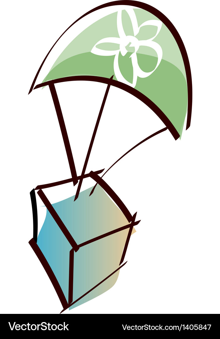 A view of airship Royalty Free Vector Image - VectorStock