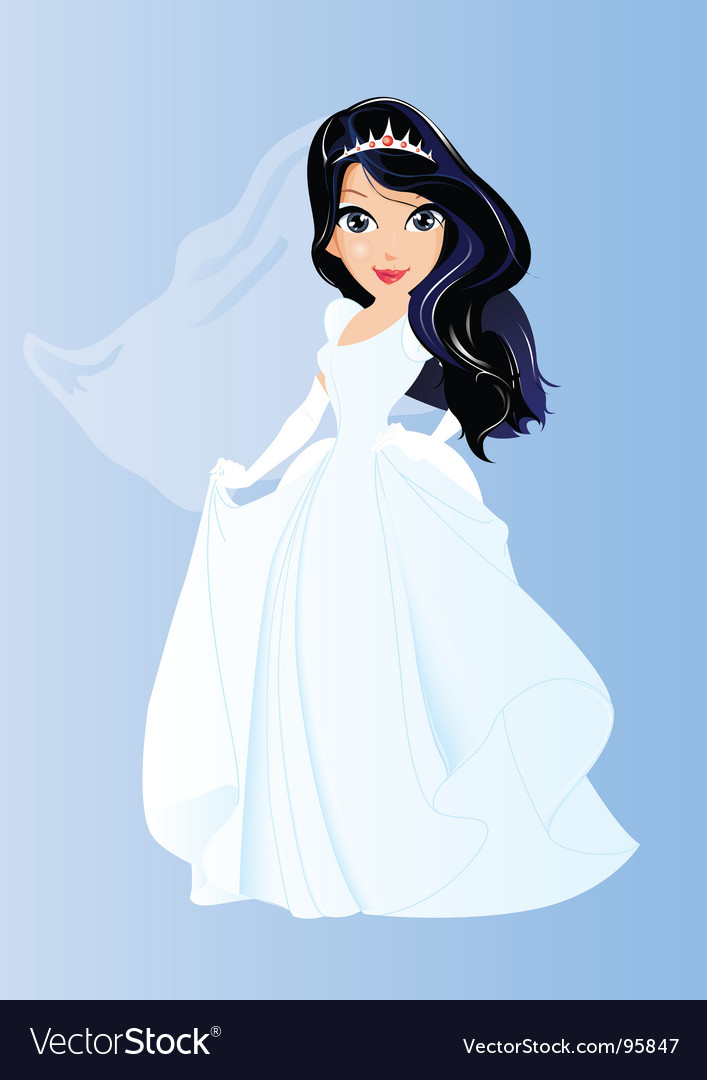 Bride Royalty Free Vector Image - VectorStock