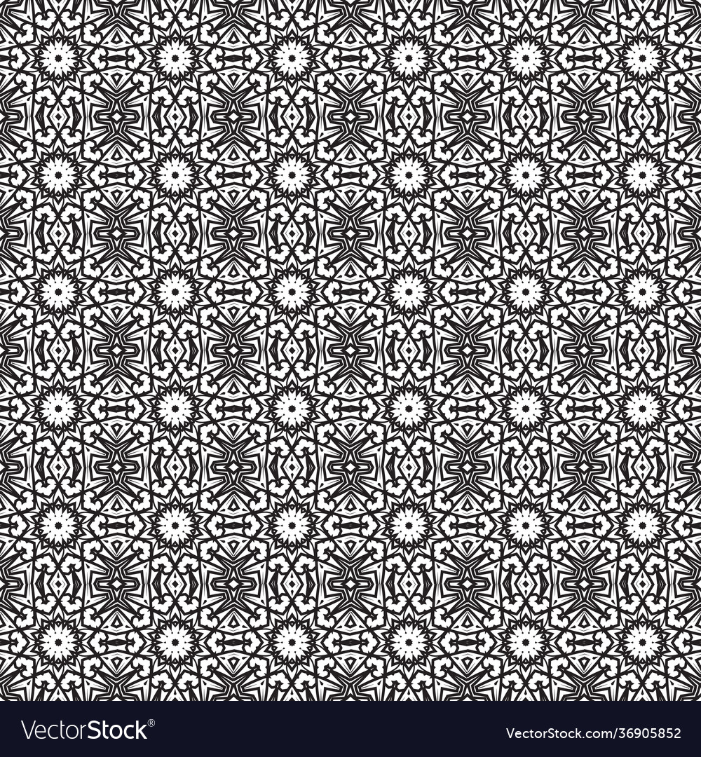 Classic batik seamless pattern background Vector Image
