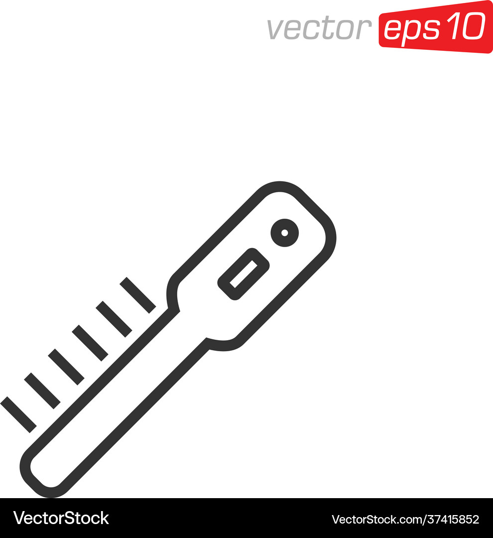 Thermometer icon design Royalty Free Vector Image