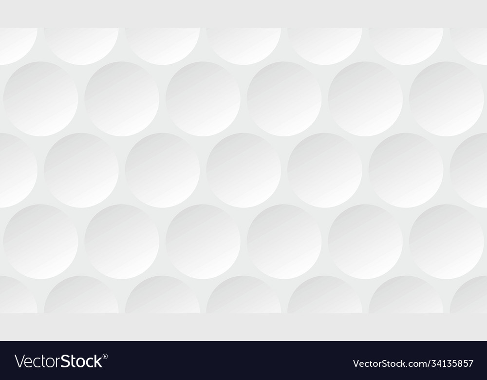 Golf ball pattern Royalty Free Vector Image - VectorStock