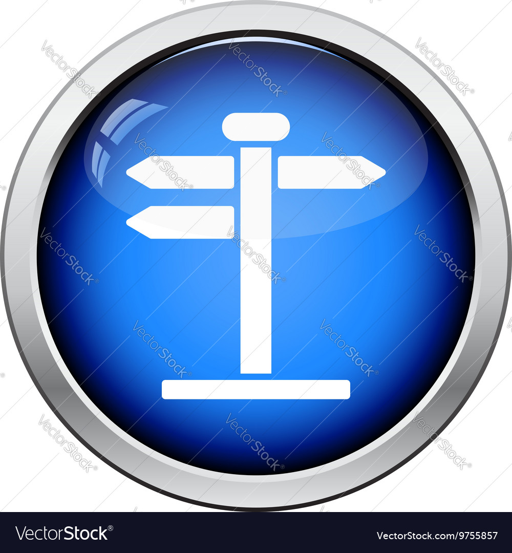 Pointer stand icon Royalty Free Vector Image - VectorStock