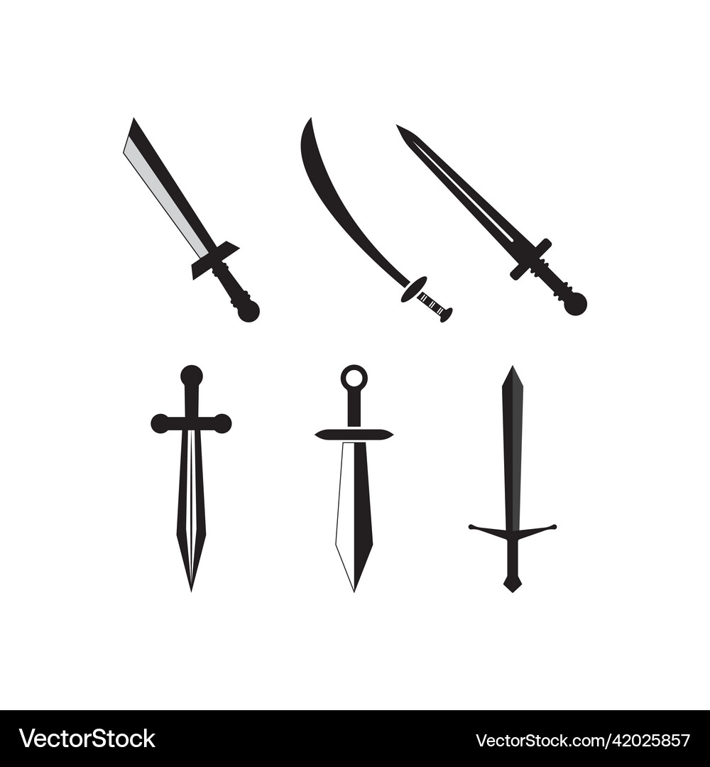 Sword logo Royalty Free Vector Image - VectorStock