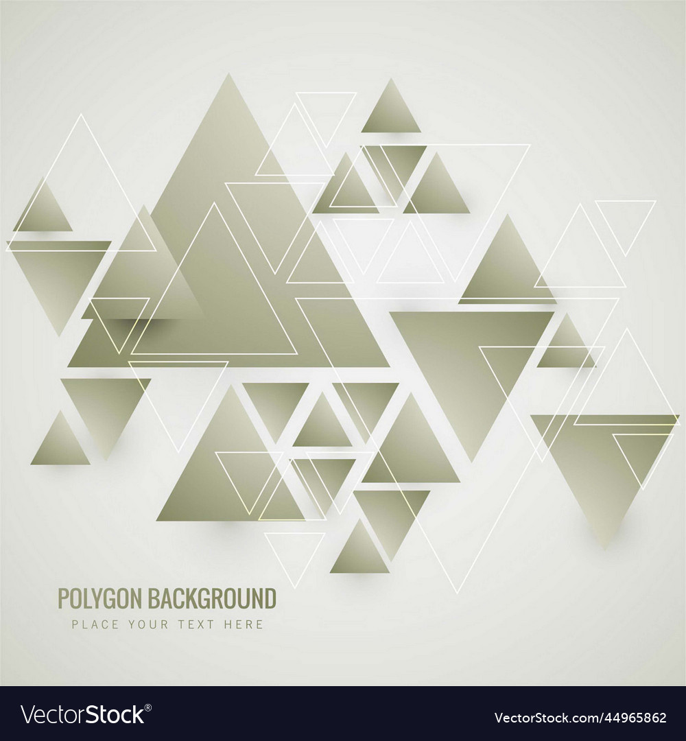 Geometric background with triangles Royalty Free Vector