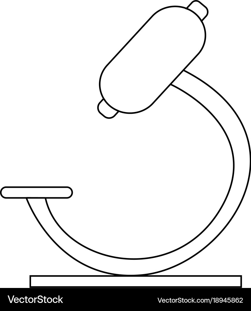 Medical outline symbol Royalty Free Vector Image