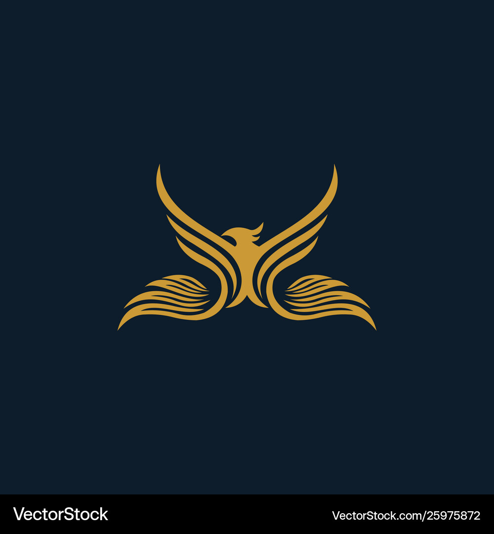 Bird logo template Royalty Free Vector Image - VectorStock