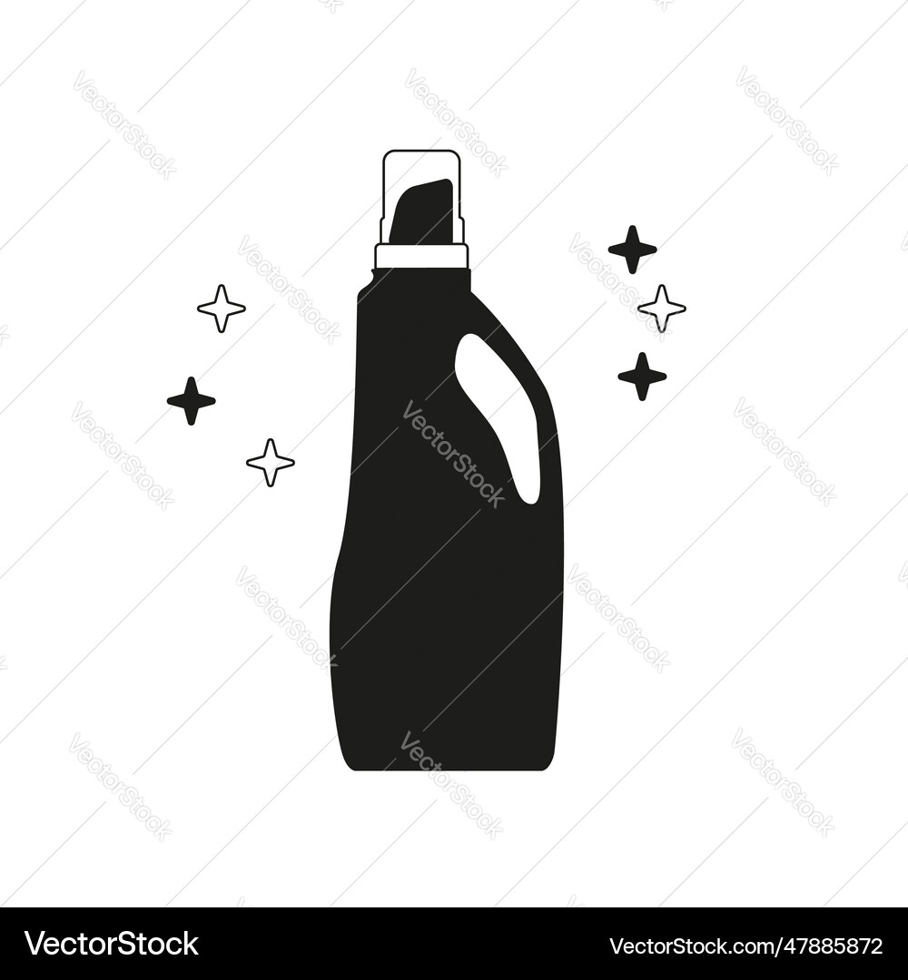 Clean product iconblack icon Royalty Free Vector Image