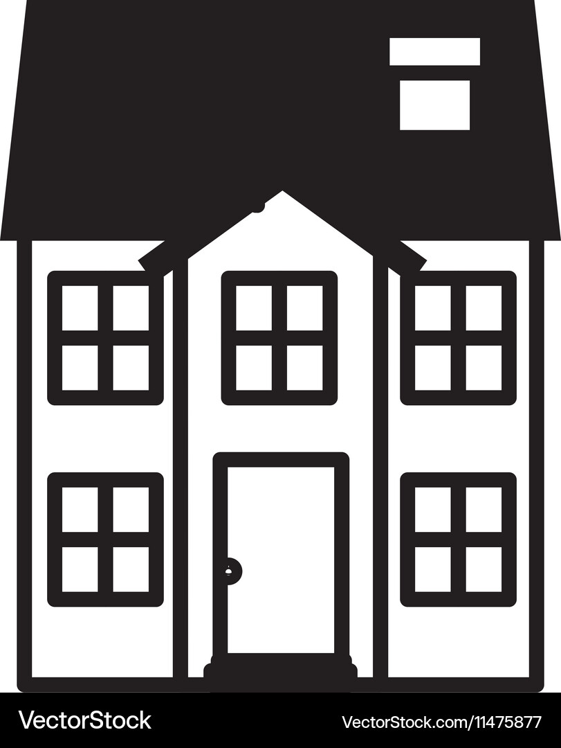 Home building icon Royalty Free Vector Image - VectorStock
