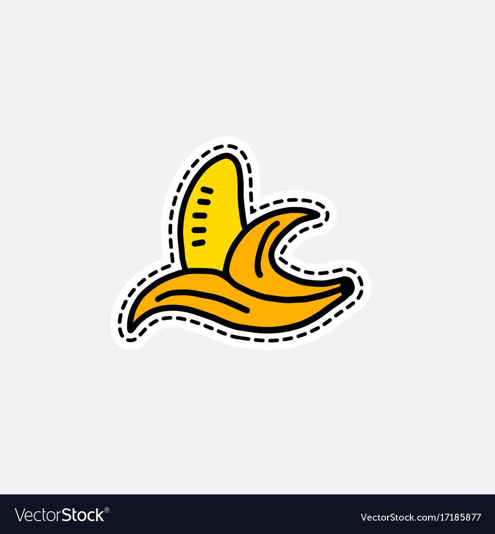 Isolated patch design Royalty Free Vector Image