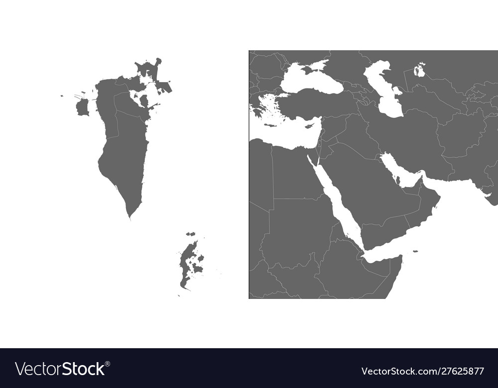 Map with location Royalty Free Vector Image - VectorStock
