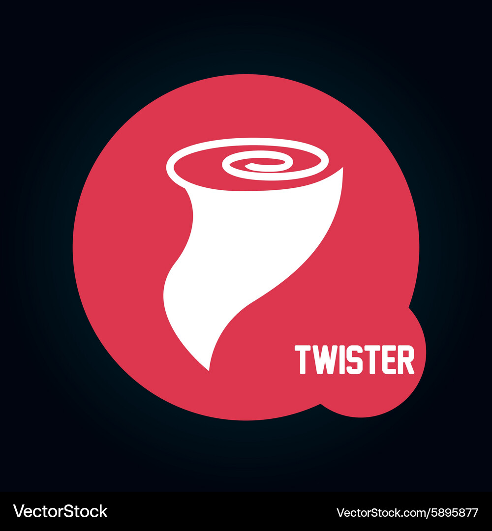 Twister icon Royalty Free Vector Image - VectorStock
