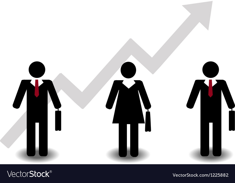Business people Royalty Free Vector Image - VectorStock