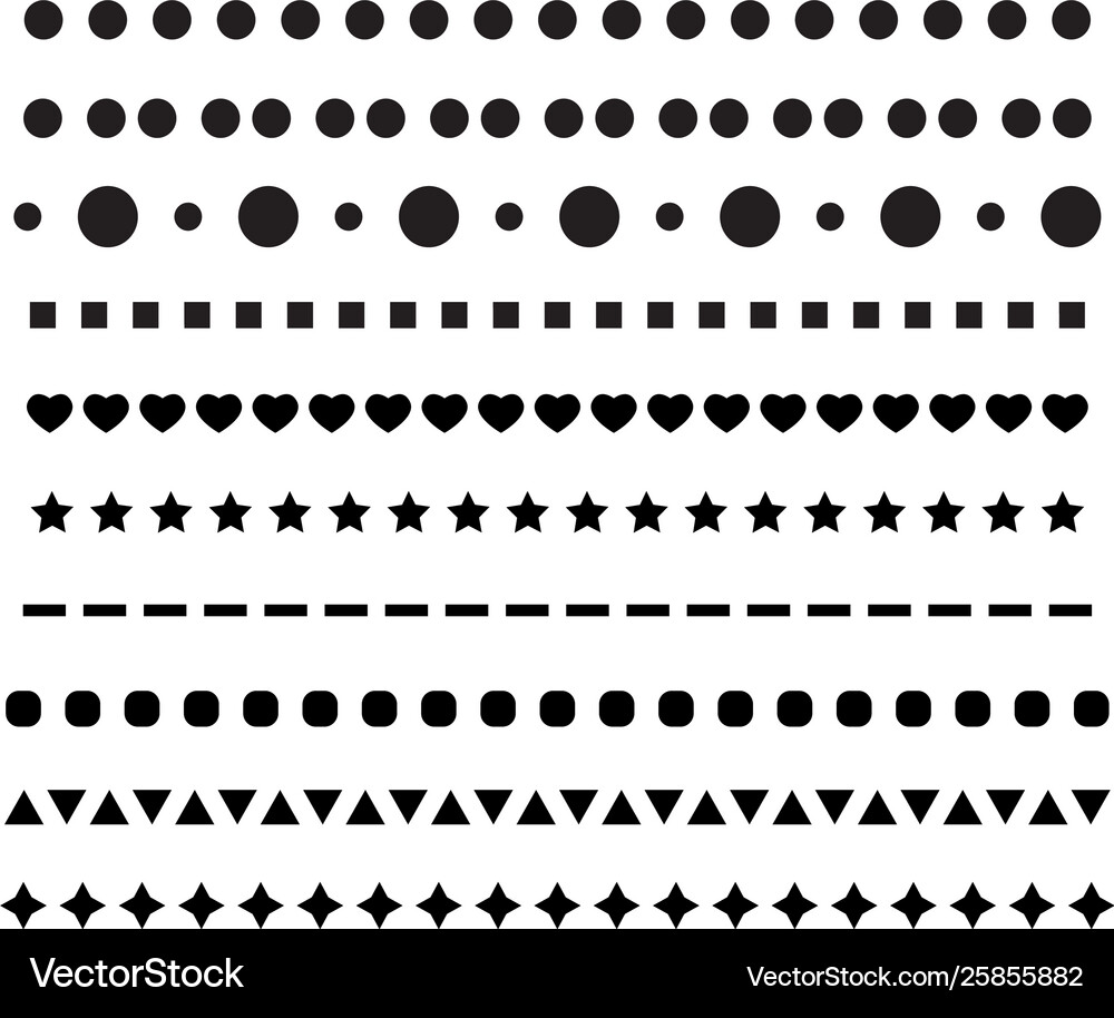 Dotted Line Icon - White Background Royalty Free Vector