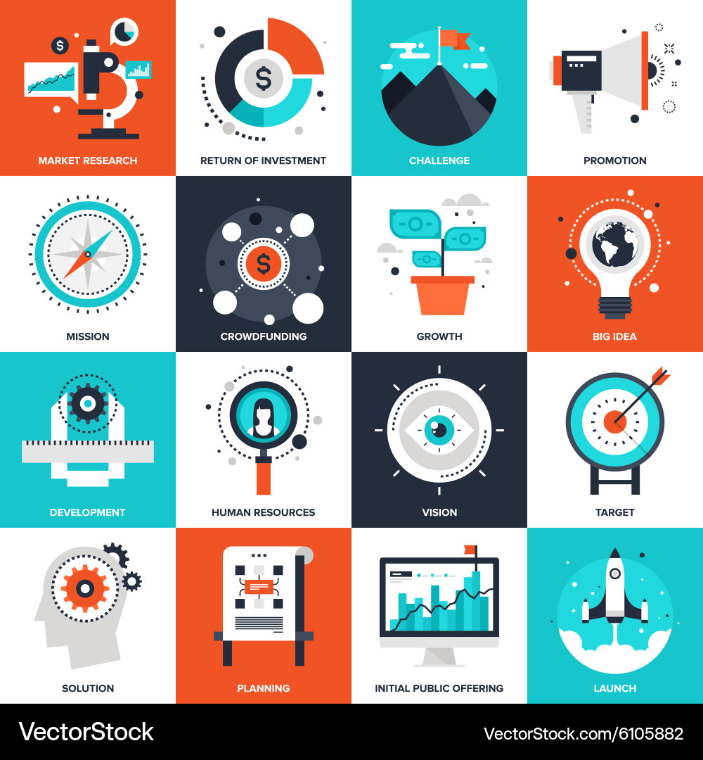Startup and New Business Royalty Free Vector Image