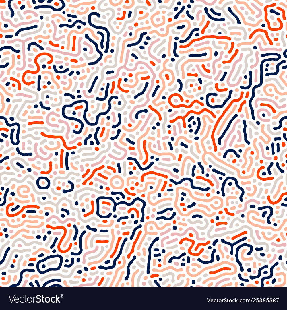 Diffusion reaction seamless pattern black Vector Image Diffusion reaction seamless pattern black Vector Image