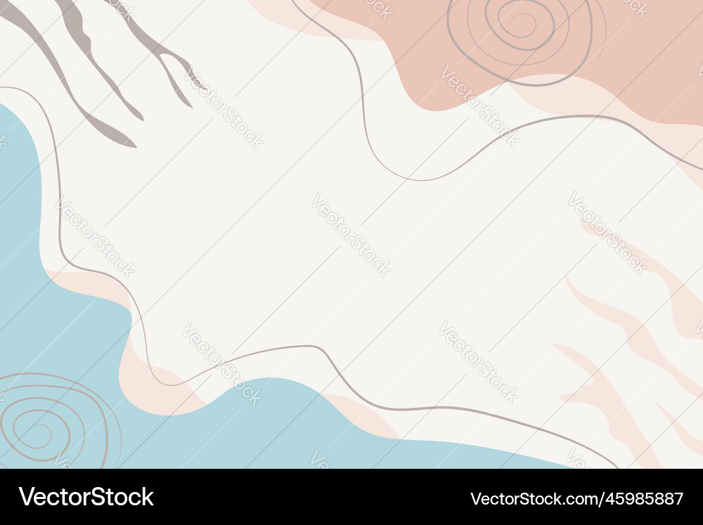 Pastel color background in abstract design Vector Image