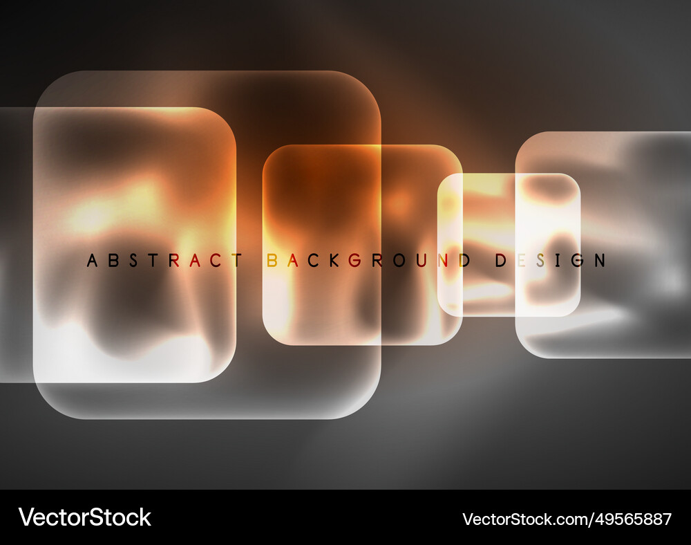 Trendy square blurred color abstract background Vector Image