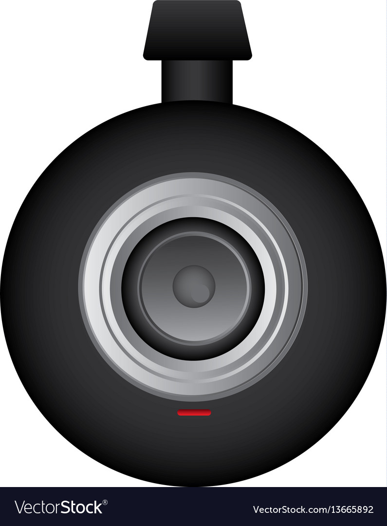 Computer technological camera icon Royalty Free Vector Image