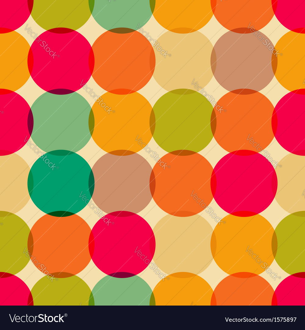 Circles pattern Royalty Free Vector Image - VectorStock