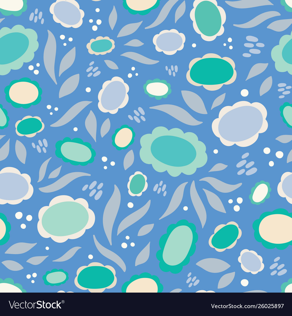 Colourful seamless repeat pattern stylized Vector Image