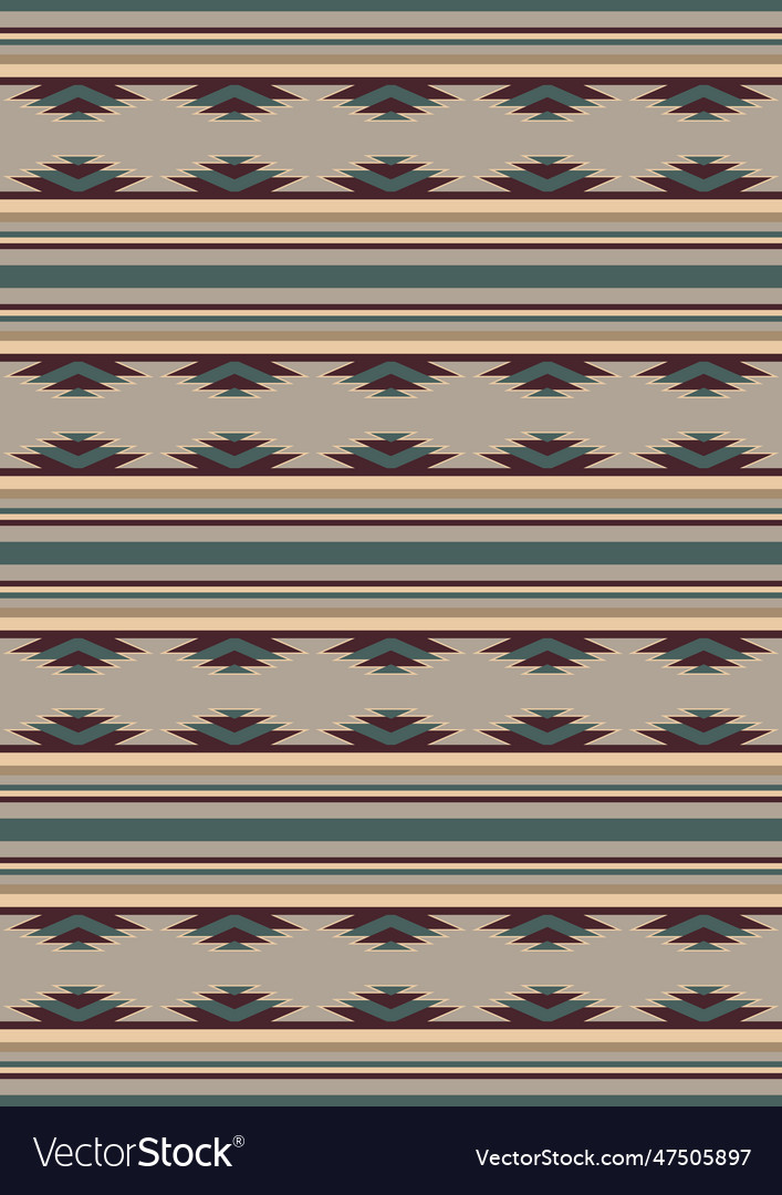 Ethnic seamless pattern native american tribal Vector Image