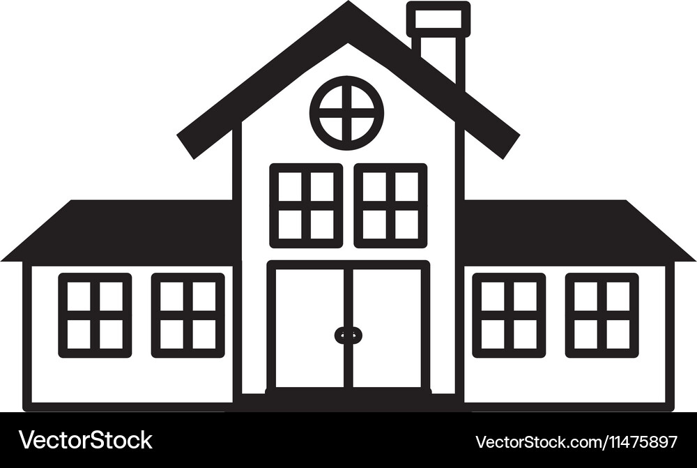 Home building icon Royalty Free Vector Image - VectorStock