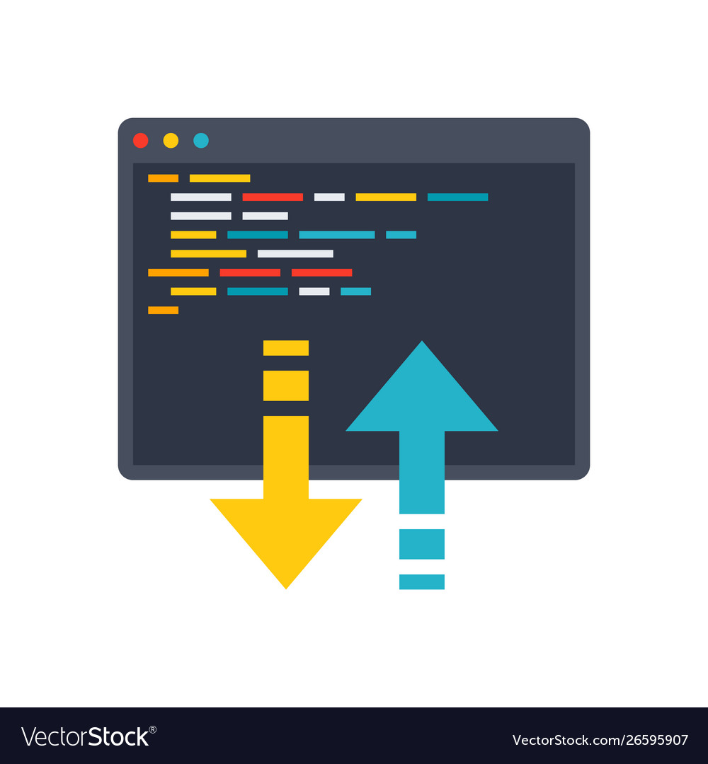 Application programming interface api Royalty Free Vector