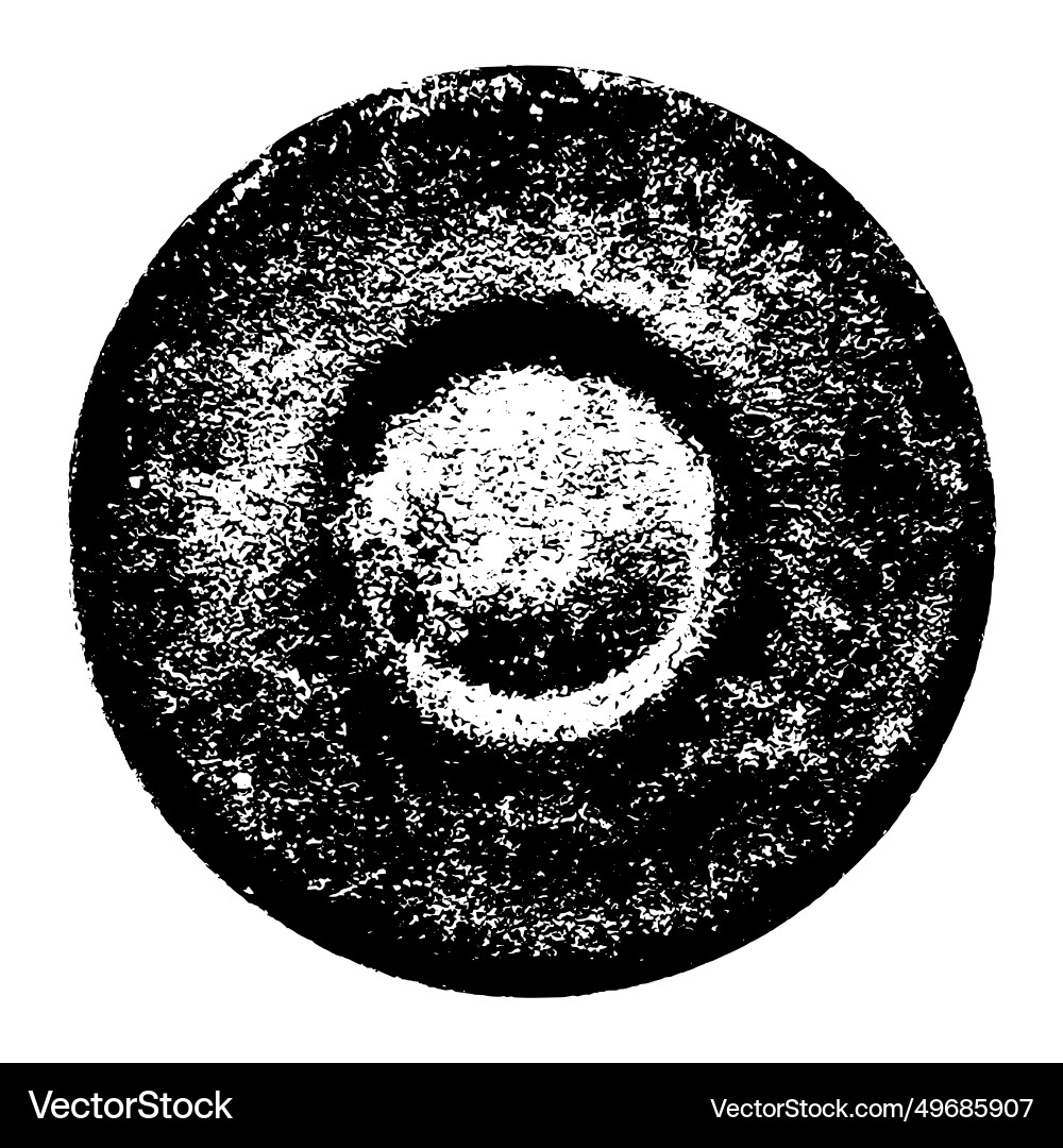Circle isolated stamp Royalty Free Vector Image