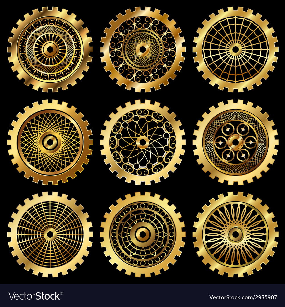 Gears Royalty Free Vector Image - VectorStock