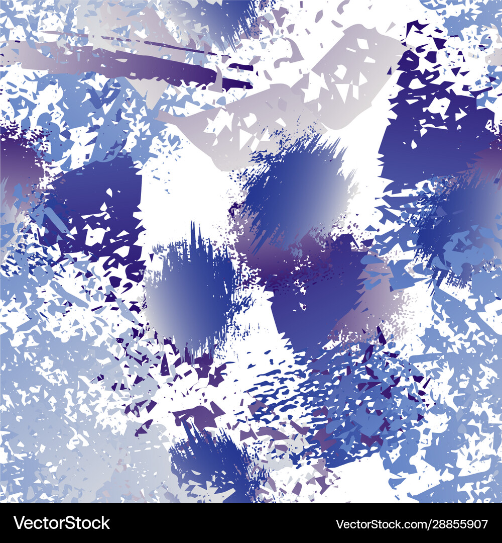 Grunge dry paint surface watercolor splatter Vector Image
