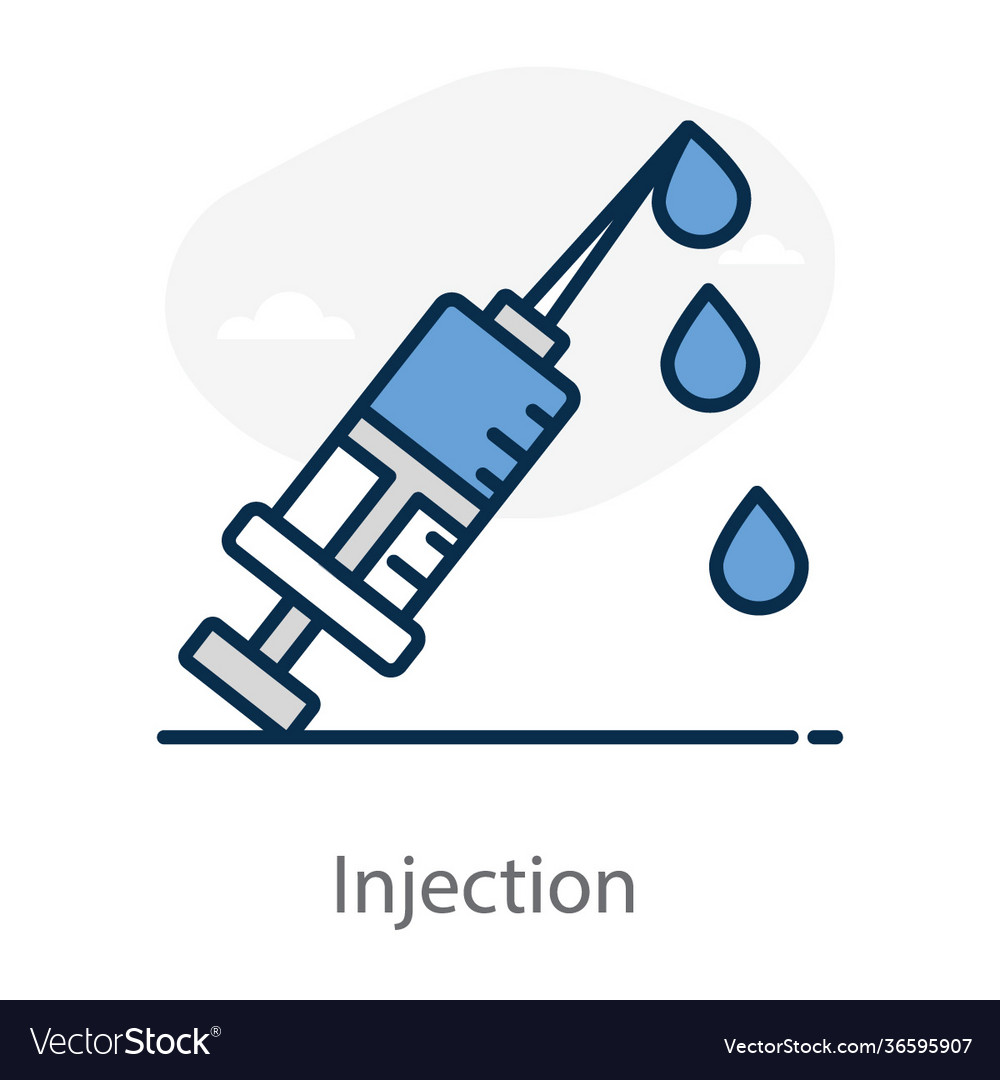 Injection Royalty Free Vector Image - VectorStock