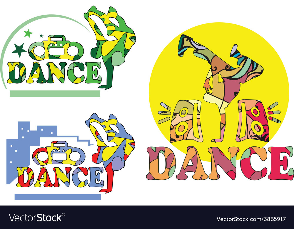 Dancing abstraction Royalty Free Vector Image - VectorStock