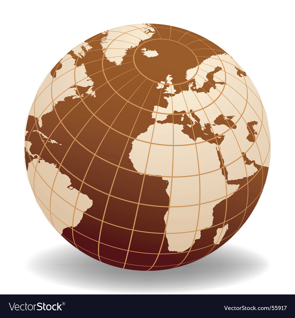 Globe Royalty Free Vector Image - VectorStock