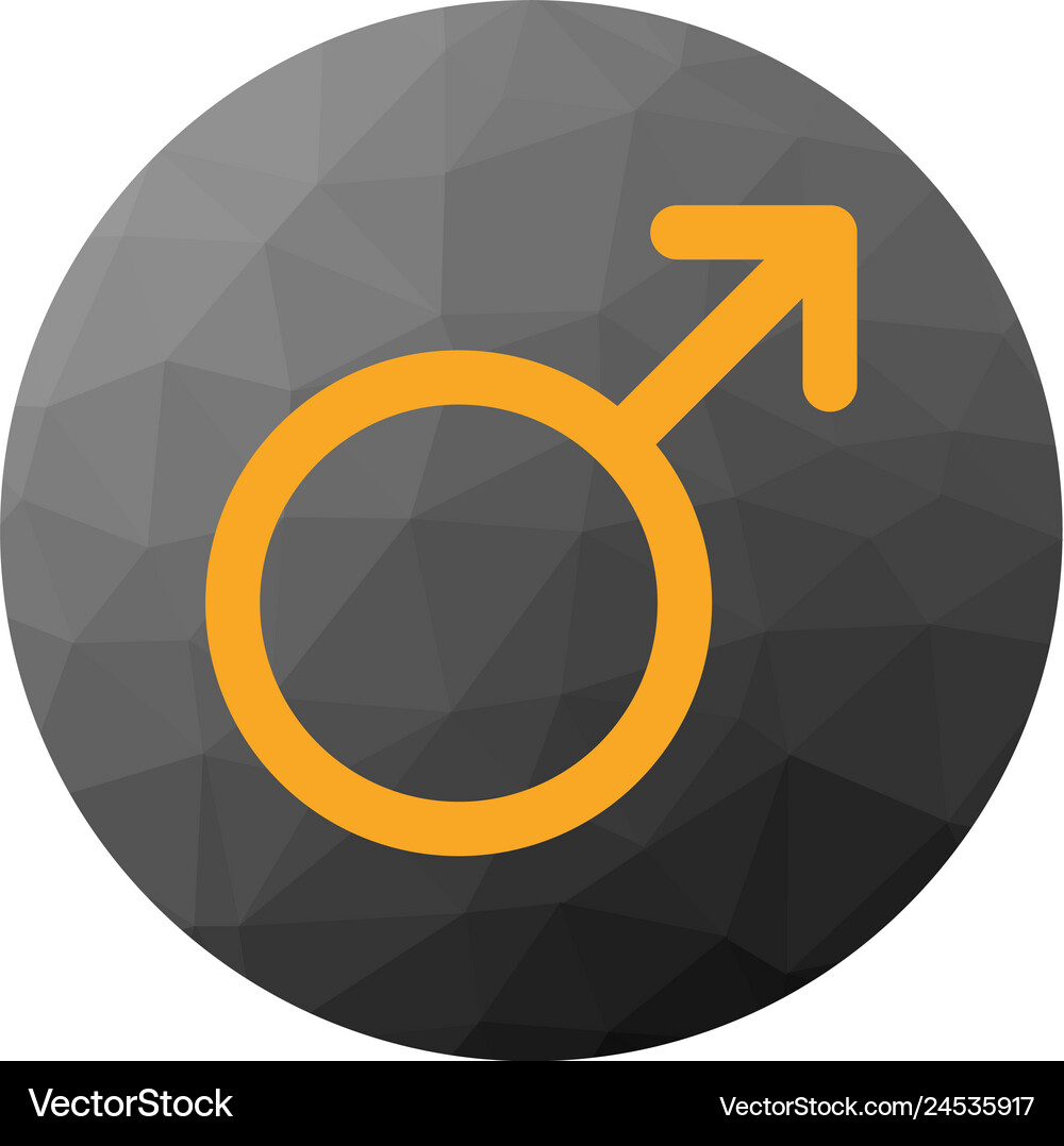 Male sign icon Royalty Free Vector Image - VectorStock