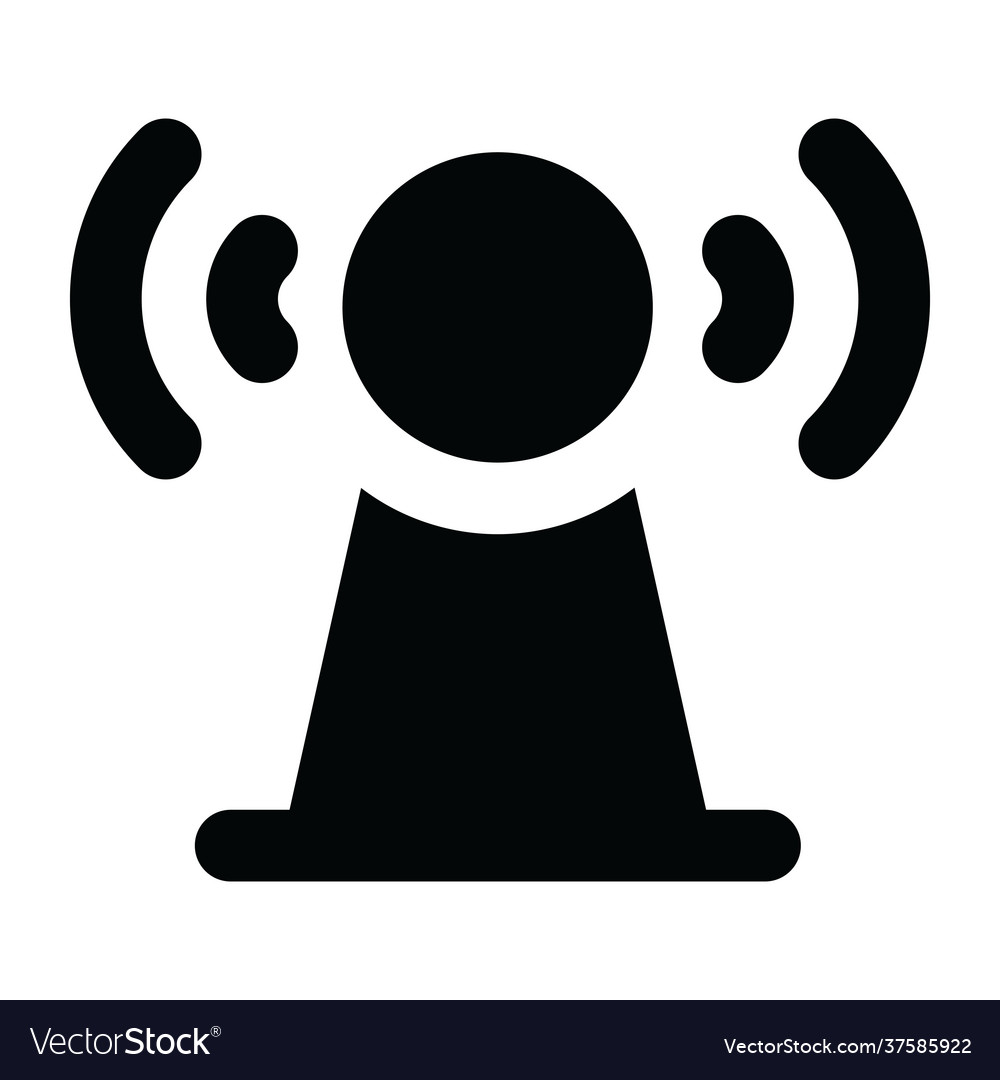 Signal tower Royalty Free Vector Image - VectorStock