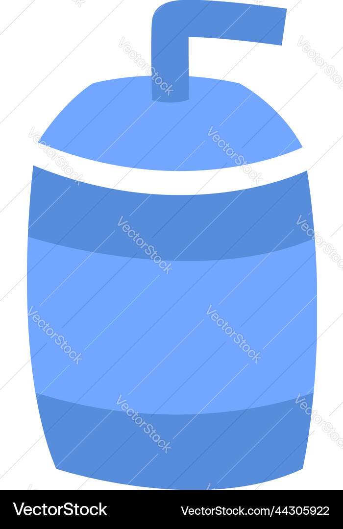Take away soda drink on a white background Vector Image