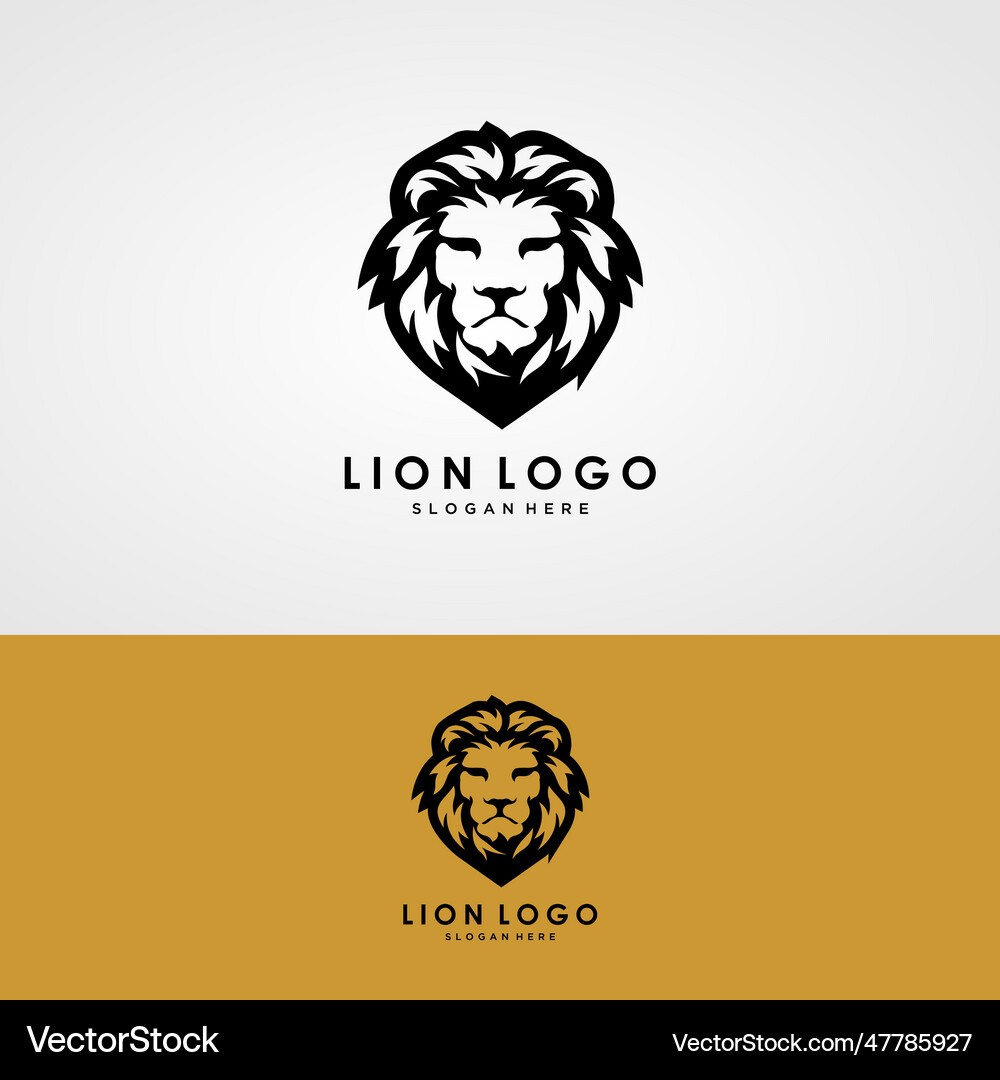 Modern Lion Logo