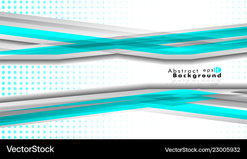 Bright abstract background template blue Vector Image