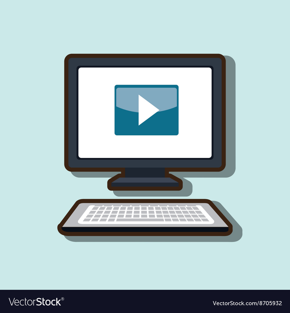 Computer technology design Royalty Free Vector Image