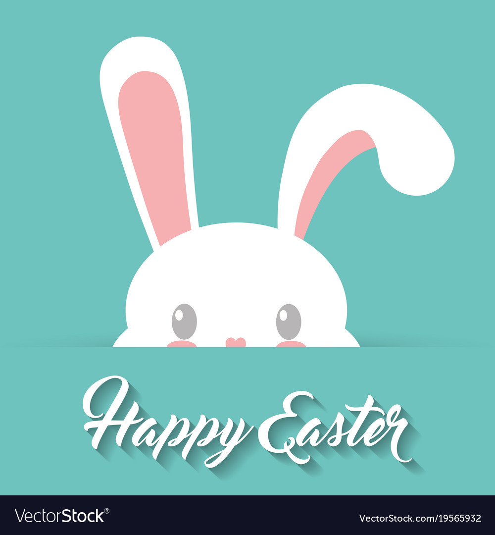 Happy easter icon image Royalty Free Vector Image