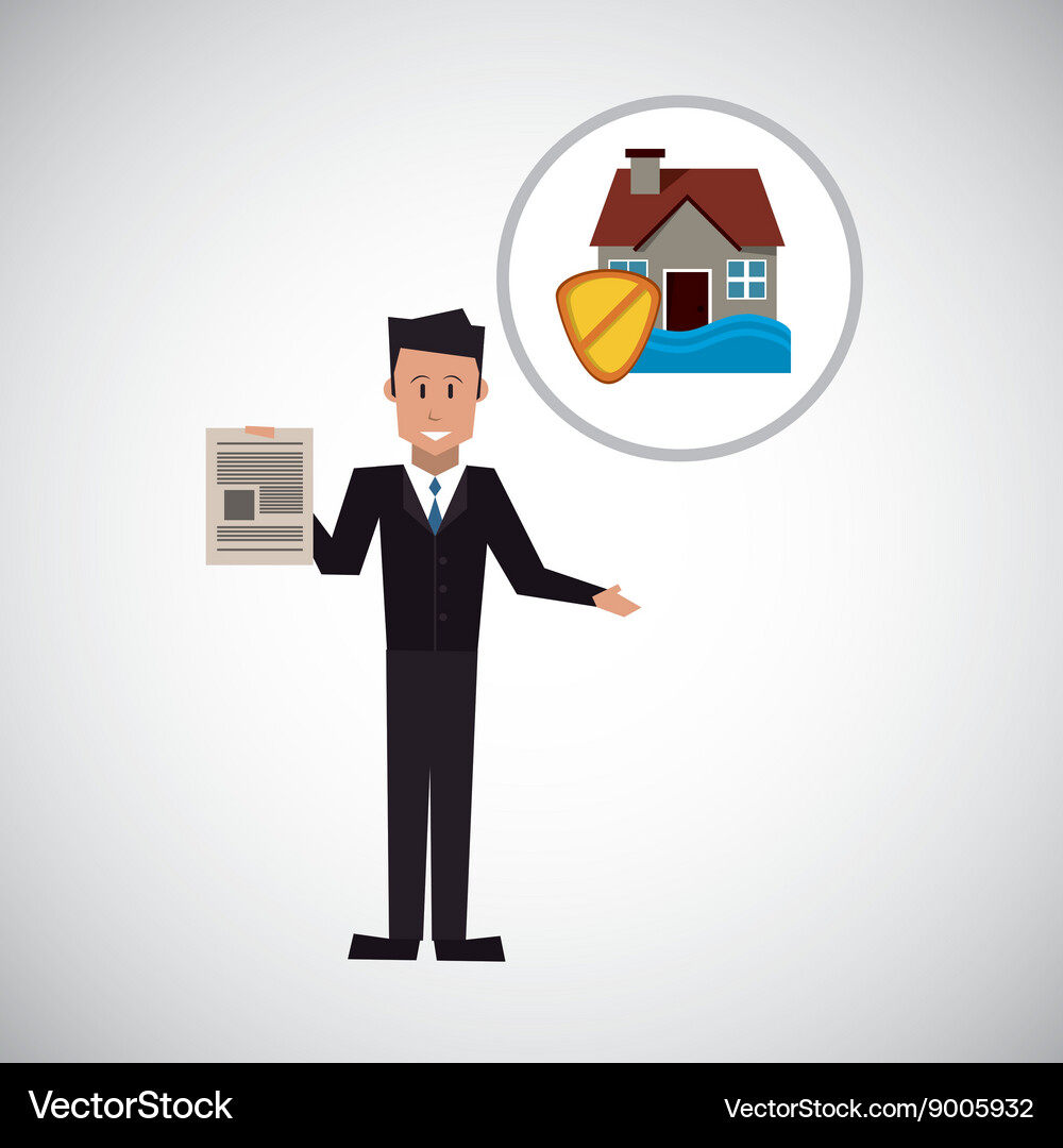 Insurance design safety icon isolated Royalty Free Vector