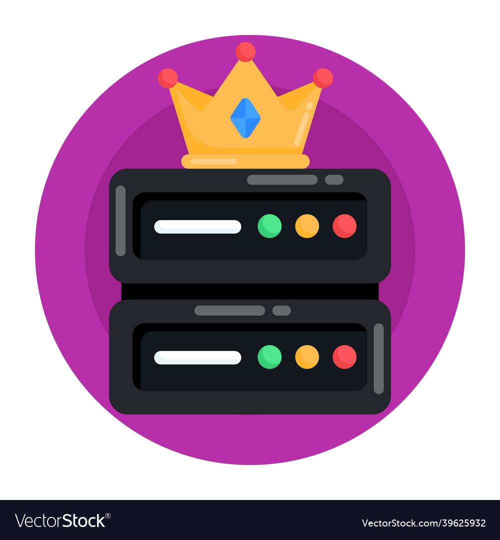 Premium server Royalty Free Vector Image - VectorStock