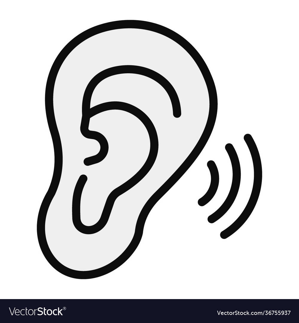 Ear Royalty Free Vector Image - VectorStock
