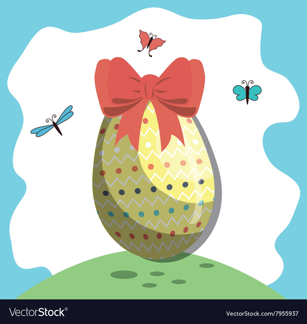 Happy easter design Royalty Free Vector Image - VectorStock
